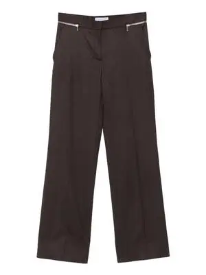 Stella McCartney Trousers Tailored Trousers - Brown