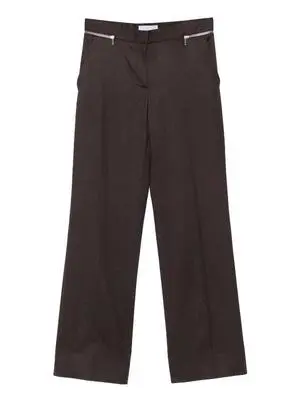 Stella McCartney Trousers Tailored Trousers - Brown