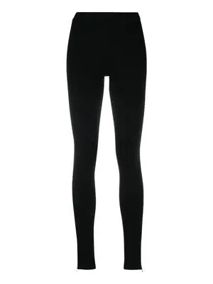 TOTEME Trousers Leggings - Black