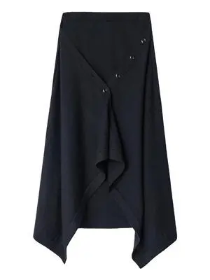 LEMAIRE Skirts Asymmetric & Draped Skirts - Black