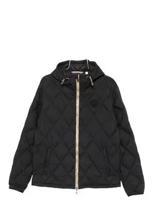 Burberry Jackets Hooded Jackets - Black