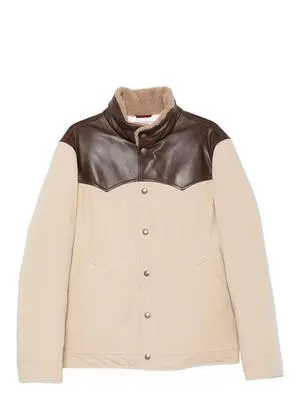 Brunello Cucinelli Neutrals Jackets Padded & Down Jackets - Cream