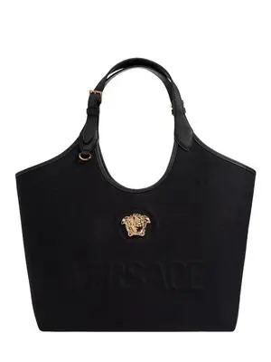 Versace Tote Bags - Black