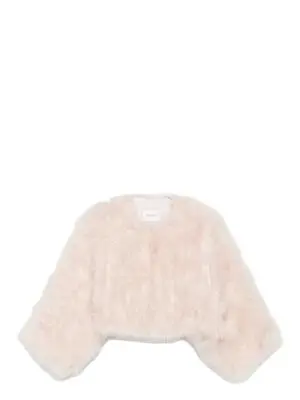 YVES SALOMON Jackets Capes & Ponchos - Pink