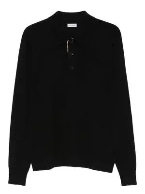 Burberry Polo Shirts Jumpers - Black