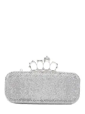 Alexander McQueen Clutch Bags - Silver