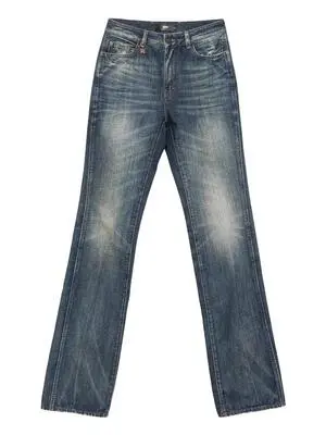 Amiri Denim Straight-leg Jeans - Blue