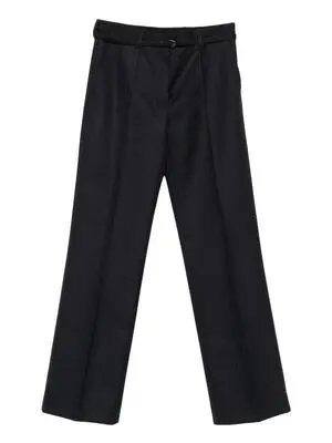 Dries Van Noten Trousers Tailored Trousers - Black