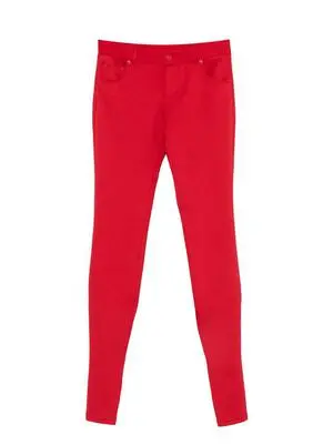 GUCCI Gucci Red Trousers - Slim-Fit Trousers Women
