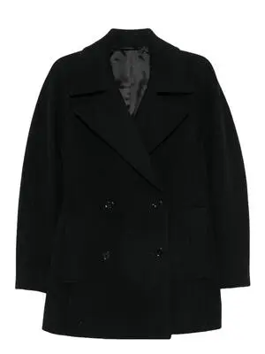 TOTEME Coats Double Breasted & Peacoats - Black