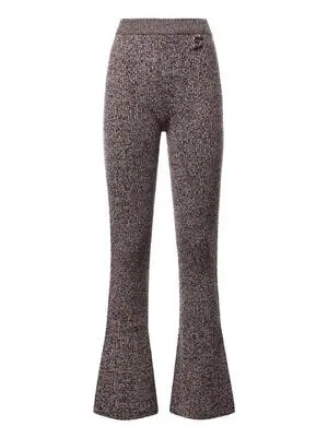 Sportmax Trousers Flared Trousers - Brown