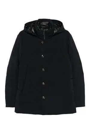 MONTECORE Montecore Black Jackets - Hooded Jackets Men