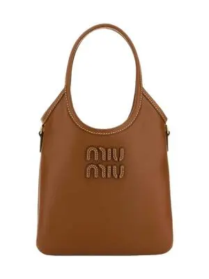 Miu Miu Tote Bags - Brown
