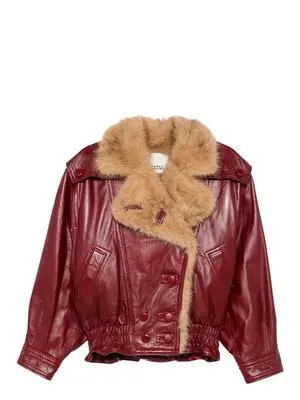 Isabel Marant Étoile Isabel Marant Red Jackets - Leather Jackets Women Red
