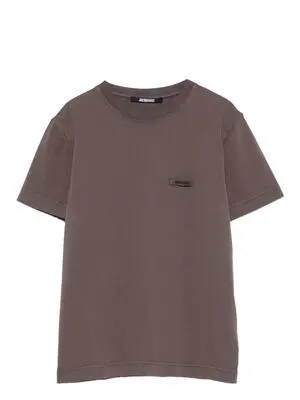JACQUEMUS Jacquemus Brown Tops - T-Shirts & Jerseys Women
