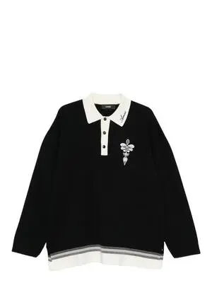 Amiri Polo Shirts - Black