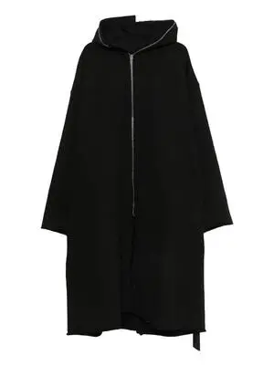 Rick Owens Jackets Hooded Jackets - Black