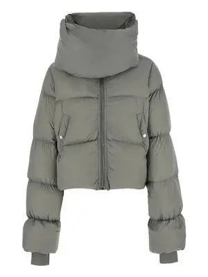 Rick Owens Grey Jackets Puffer Jackets - Gray