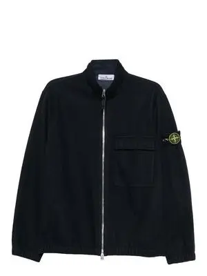 STONE ISLAND Stone Island Blue Jackets - Lightweight Jackets Men