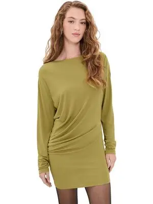 Ronny Kobo Nia Dress - Olive