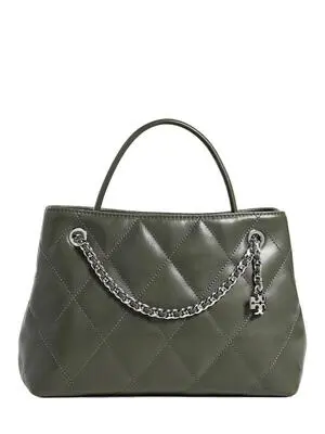 Tory Burch Fleming Small Carryall Shoulder Bag - Brown Multi