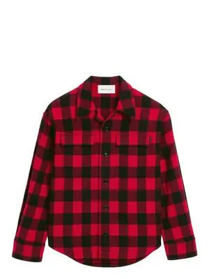 AMI Paris Jackets Shirt Jackets - Red