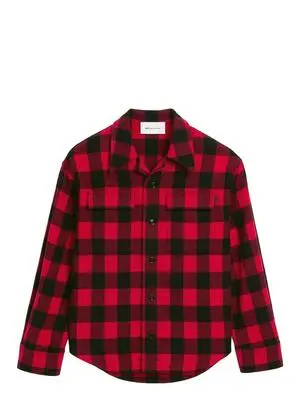 AMI Paris Jackets Shirt Jackets - Red
