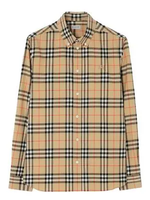 BURBERRY Burberry Neutrals Shirts Men