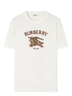 Burberry Neutrals T-shirts & Vests T-shirts - Cream