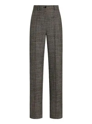 DOLCE & GABBANA Dolce & Gabbana Grey Trousers - Tailored Trousers Women