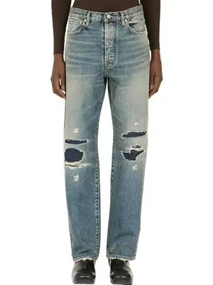 MAISON MARGIELA Denim Regular & Straight-leg Jeans - Blue