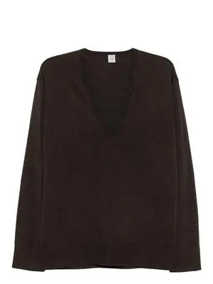 TOTEME Toteme Brown Knitwear - Jumpers Women Brown