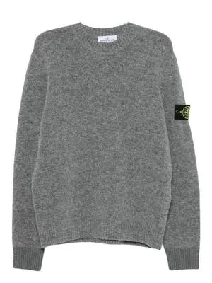 Stone Island Grey Sweaters & Knitwear Jumpers - Gray