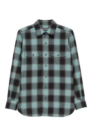 TOM FORD Tom Ford Grey Shirts Men