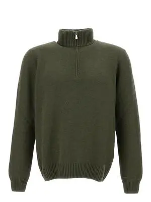 GRAN SASSO Long-sleeved Half-zip Jumper - No