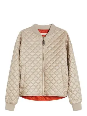 Max Mara Licia Reversible Bomber Jacket - Hazel Tree