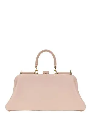 Dolce & Gabbana Plongé Nappa Leather 'grandma' Bag - Pink