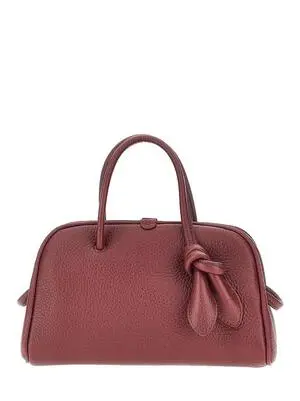 Jacquemus Grained Leather Small 'turismo' Bag - Red