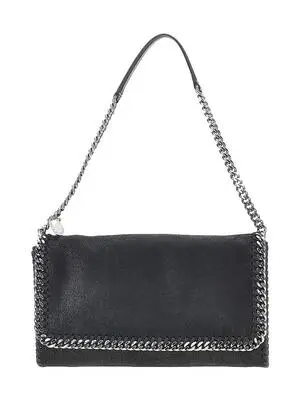 Stella McCartney Falabella Flap' Shoulder Bag - Black