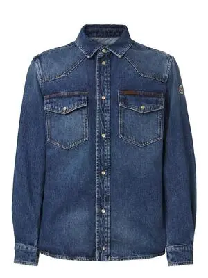 MONCLER Denim Western Shirt