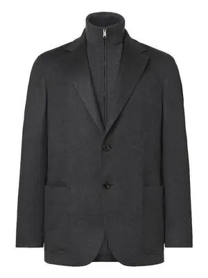 Zegna Cashmere Blazer - Grey