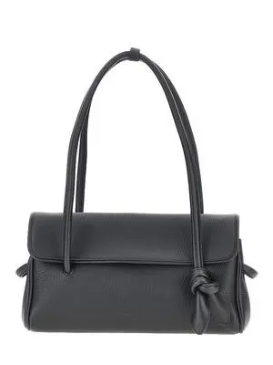 Jacquemus Grained Leather 'turismo Long' Bag - Black