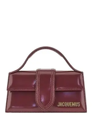 Jacquemus Jacquemus Women 'Le Bambino' Spazzolato Leather Mini Bag Red