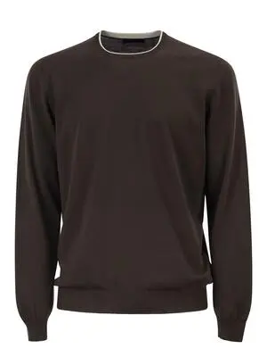 FAY Fay Men Cotton Crew Neck Jumper