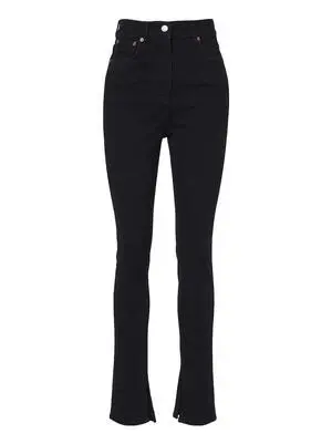 Balmain High-rise Slim Jeans - Black