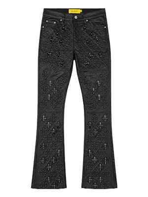 GUAPI All Relic Waxed Denim Jeans - Black