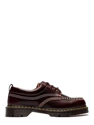 Dr. Martens Lowell Leather Moc Toe Sneakers - Cherry Red