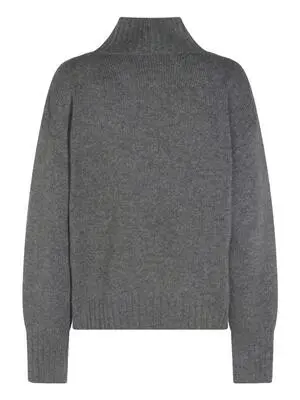 Malo High-neck Sweater - Grey