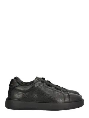 Officine Creative Slouch 001 Leather Sneakers - Black