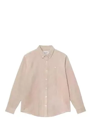 Carhartt Work In Progress L/s Madison Corduroy Button-down Shirt - Neutrals